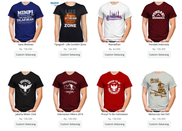 33+ Template Desain Kaos Kelas Unik dari Gambar & Kata-Kata